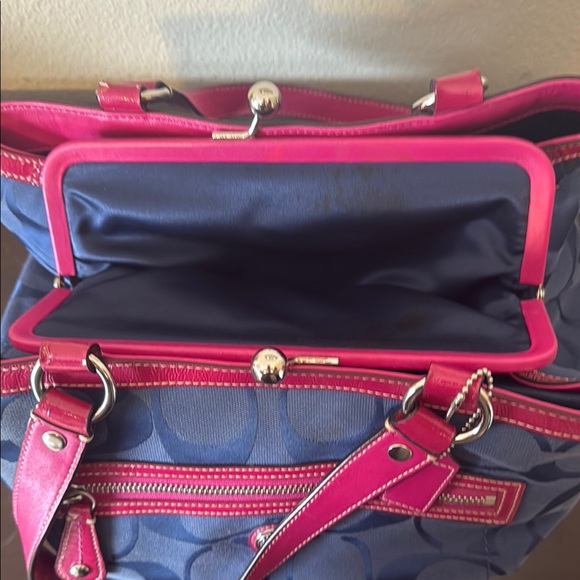 Coach | Bags | Coach Laura Signature Carry All Tote | Poshmark